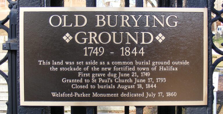 History – The Old Burying Ground
